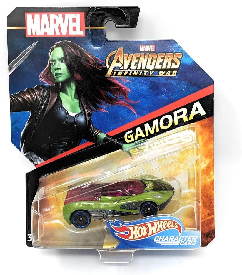 Hot Wheels - Marvel Character Cars - Gamora – VKFuntainment