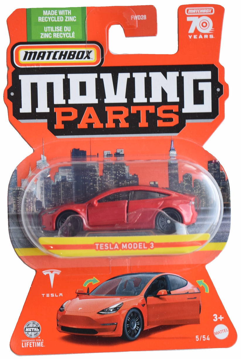 Matchbox - Tesla Model 3 – VKFuntainment